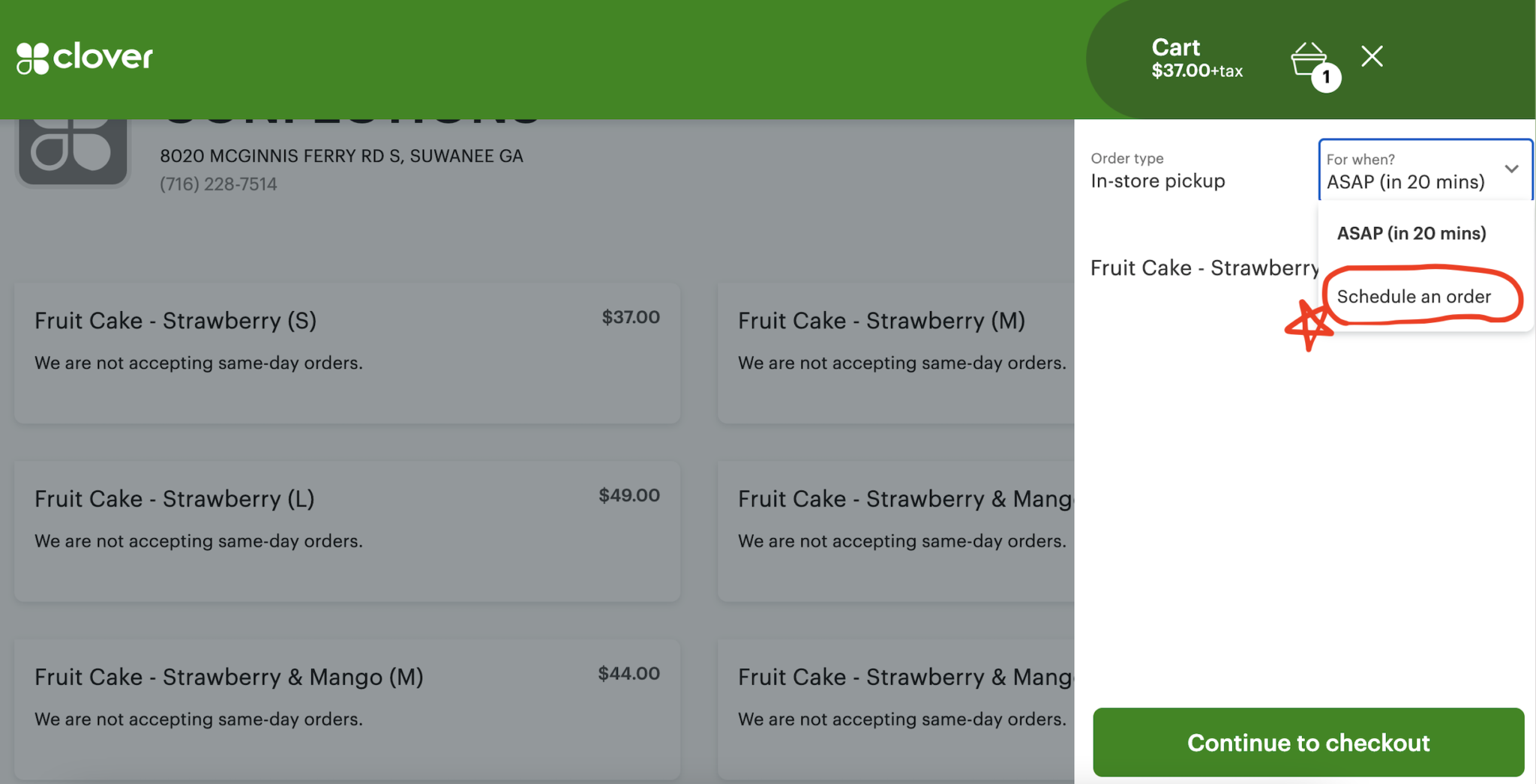 Online Order – CONFECTIONS – Bakery & Cafe